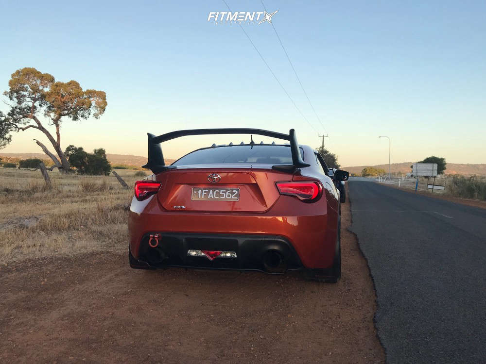 2013 Toyota 86 Base with 18x8.75 Hussla 027 and Nitto 225x40 on ...