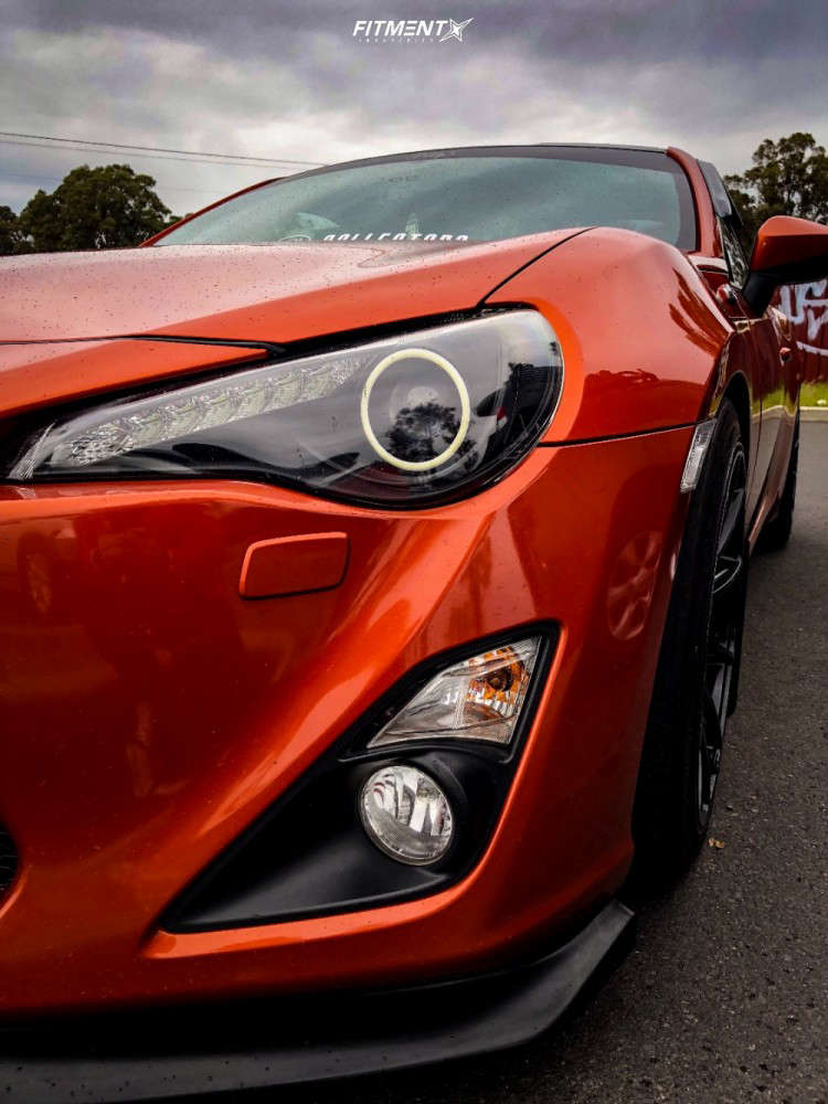 2013 Toyota 86 Base with 18x8.75 Hussla 027 and Nitto 225x40 on ...