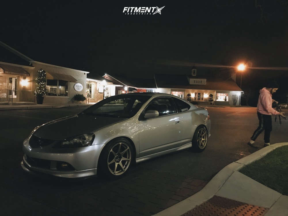 2006 Acura RSX Type-S with 17x9 MB Wheels Battle and Bridgestone 235x45 ...