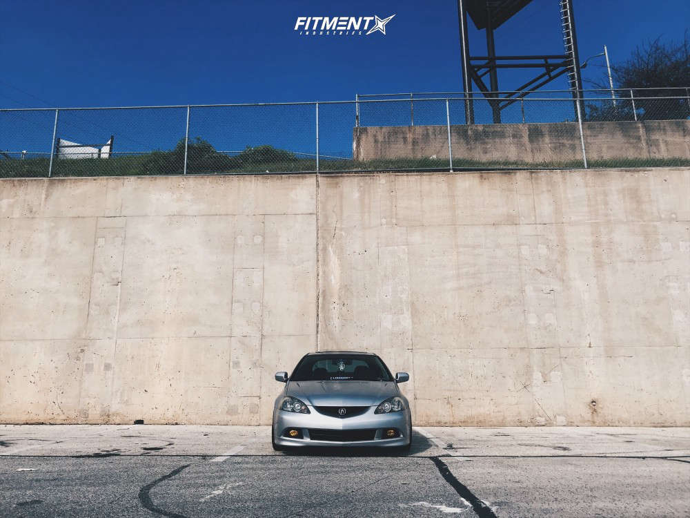 2006 Acura RSX Type-S with 17x9 MB Wheels Battle and Bridgestone 235x45 ...