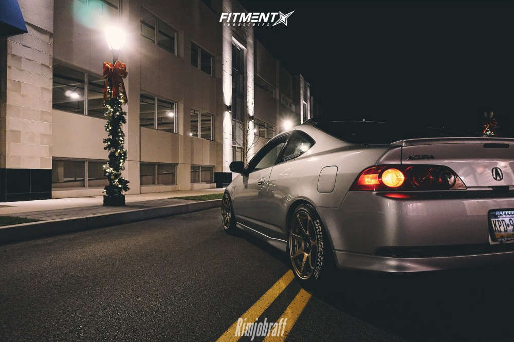 2006 Acura RSX Type-S with 17x9 MB Wheels Battle and Bridgestone 235x45 ...