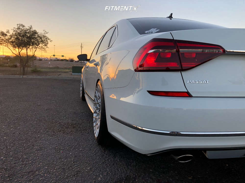 2017 Volkswagen Passat R-Line with 19x9.5 TSW Oslo and Continental ...