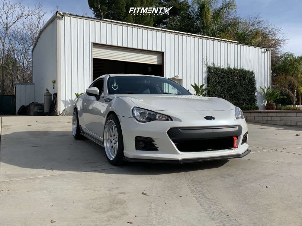 2015 Subaru BRZ Series.Blue with 18x9.5 ESR Sr09 and Federal 245x40 on ...