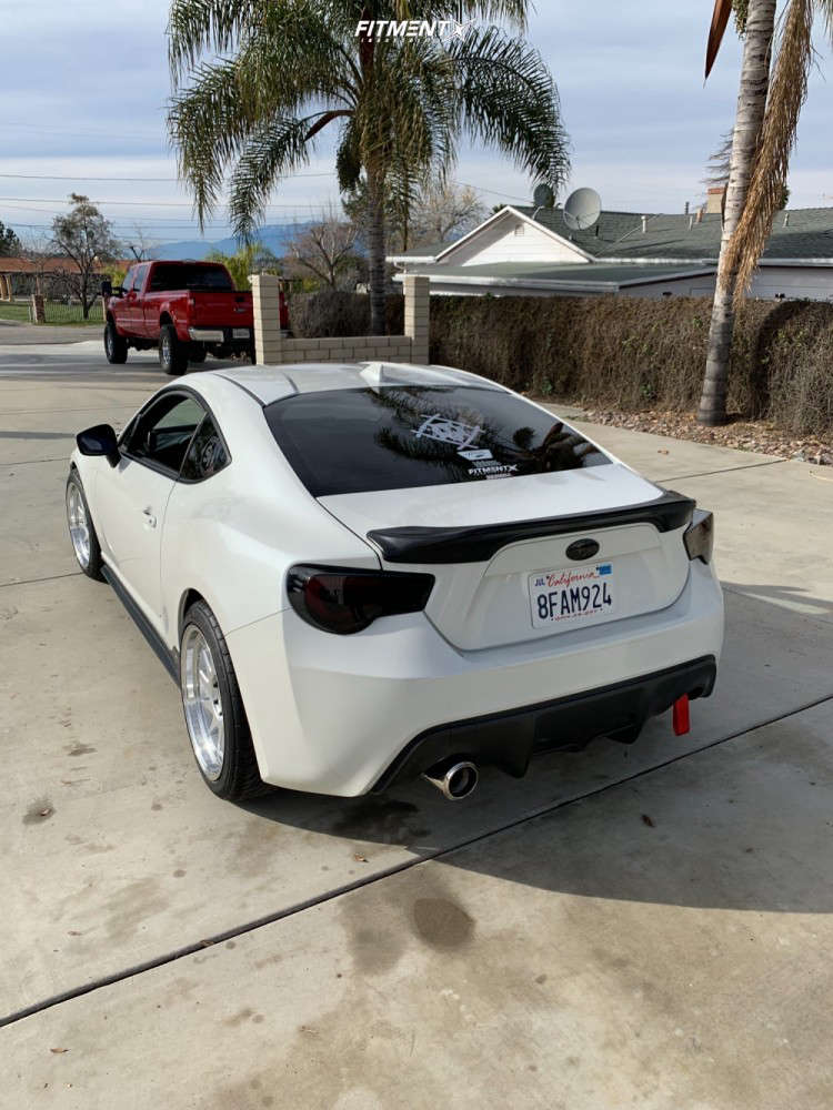 2015 Subaru BRZ Series.Blue with 18x9.5 ESR Sr09 and Federal 245x40 on ...