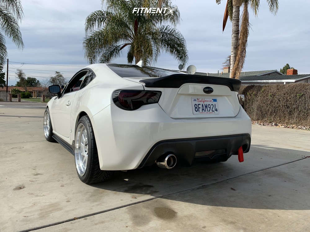 2015 Subaru BRZ Series.Blue with 18x9.5 ESR Sr09 and Federal 245x40 on ...