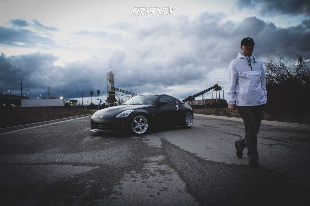 2007 Nissan 350Z Enthusiast with 19x9.5 ESR Sr06 and Federal 225x45 on ...