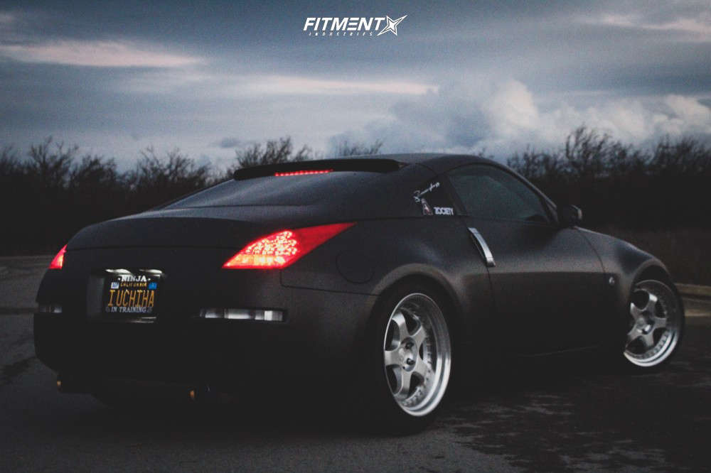 2007 Nissan 350Z Enthusiast with 19x9.5 ESR Sr06 and Federal 225x45 on ...