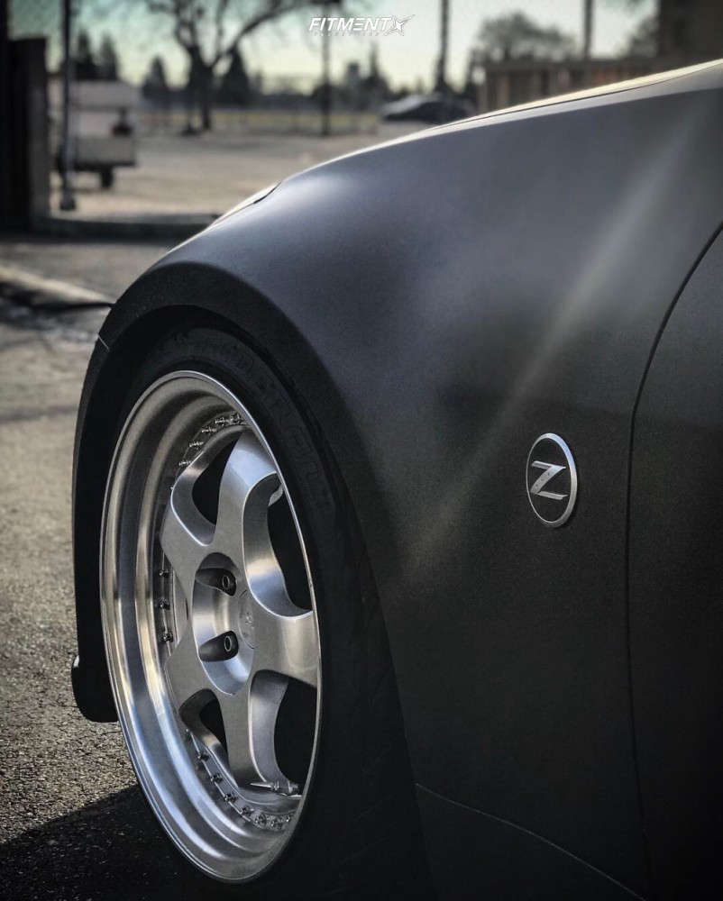 2007 Nissan 350Z Enthusiast with 19x9.5 ESR Sr06 and Federal 225x45 on ...