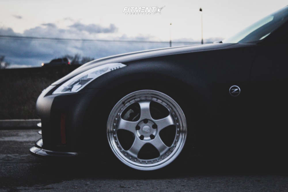 2007 Nissan 350Z Enthusiast with 19x9.5 ESR Sr06 and Federal 225x45 on ...