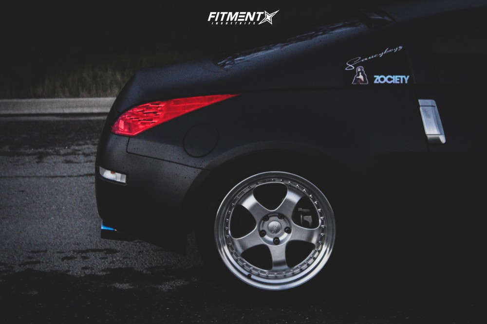 2007 Nissan 350Z Enthusiast with 19x9.5 ESR Sr06 and Federal 225x45 on ...