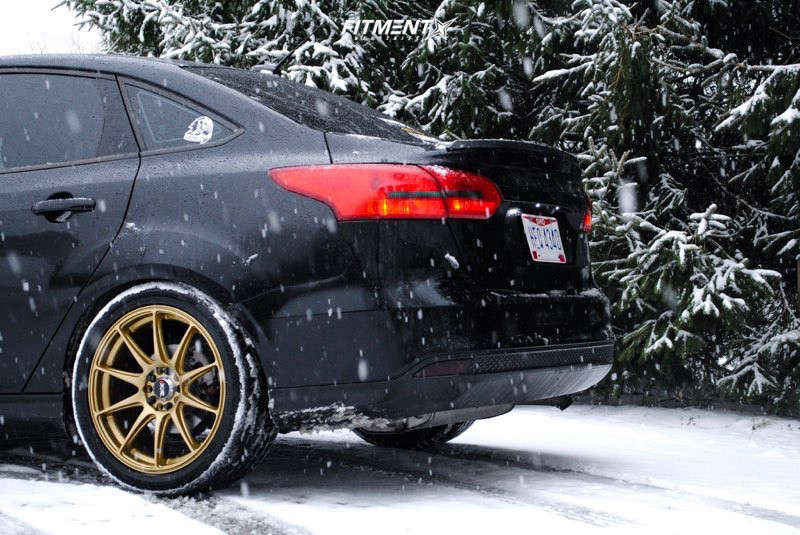 2017 Ford Focus SEL with 18x8 XXR 527 and General 245x40 on Lowering ...