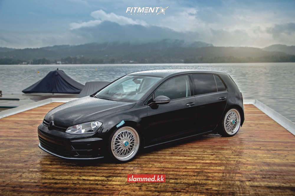 2013 Volkswagen Golf Comfortline with 19x8.5 GTP 042 and Falken 215x35 ...