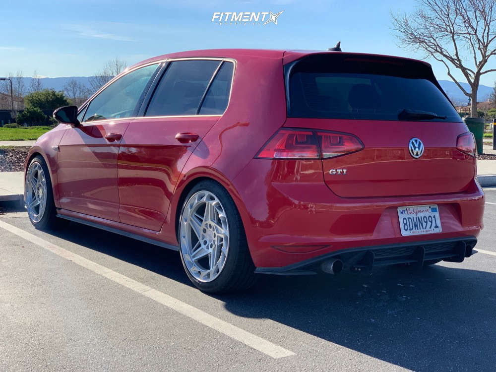 2017 Volkswagen GTI S with 18x8.5 Regen5 R35 and Nankang 225x40 on ...