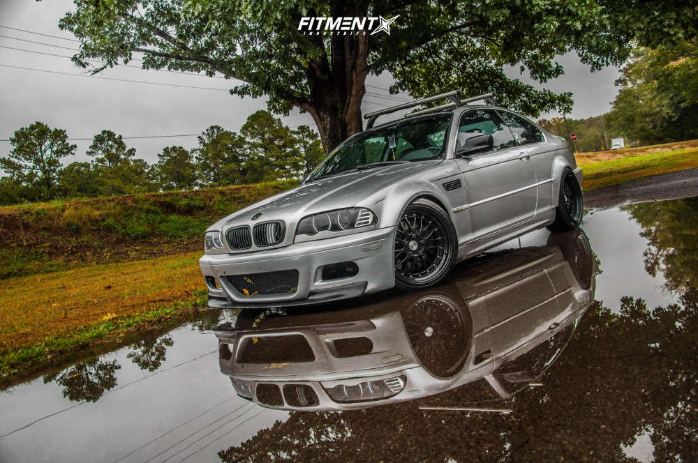 2001 BMW 330Ci Base with 18x9.5 ESR Sr05 and Nankang 225x40 on ...