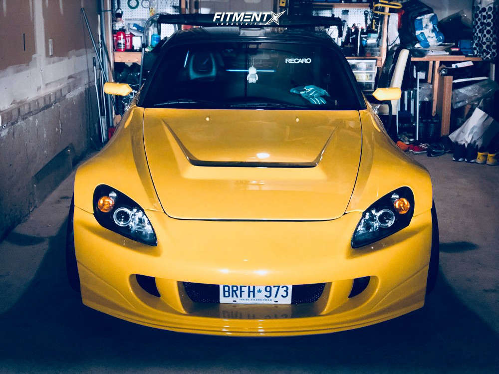 2004 Honda S2000 Base with 17x9 Desmond Regamaster and Yokohama 245x40 ...