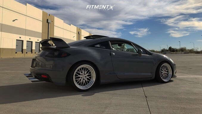 2006 Mitsubishi Eclipse GT with 19x10.5 Varrstoen Es1 and Firestone ...