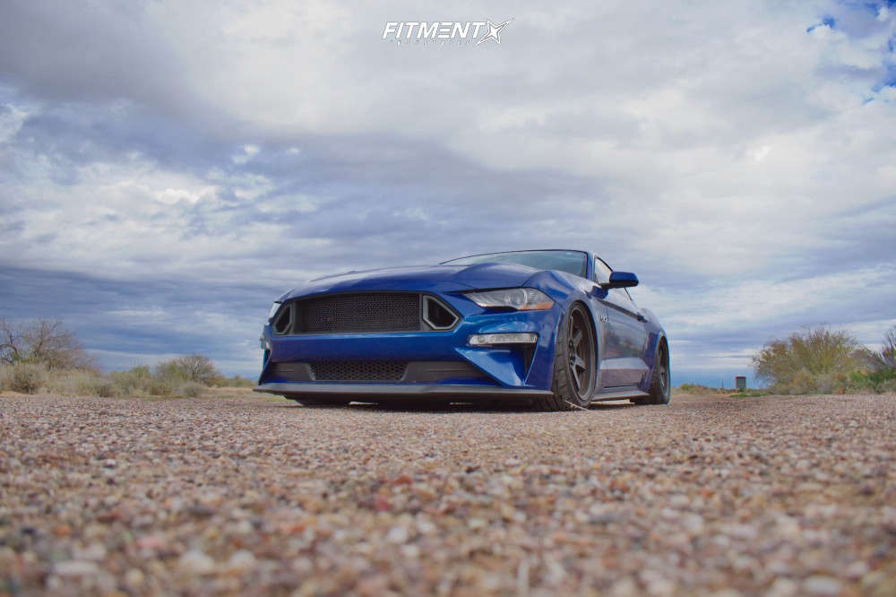 2018 Ford Mustang GT with 19x9.5 Varrstoen Es2 and Firestone 275x40 on ...