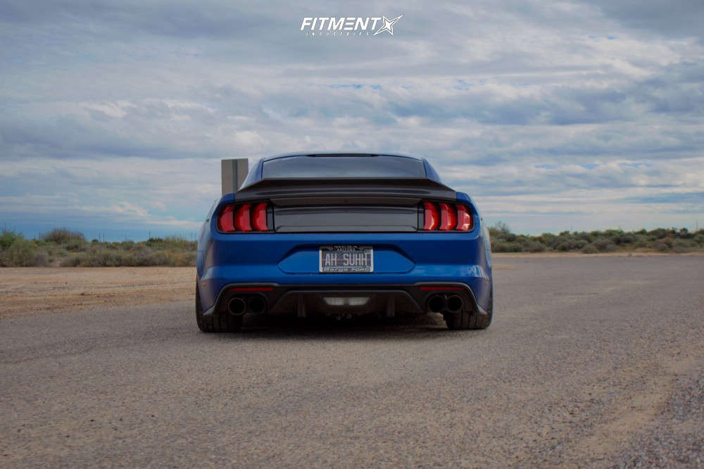 2018 Ford Mustang GT with 19x9.5 Varrstoen Es2 and Firestone 275x40 on ...