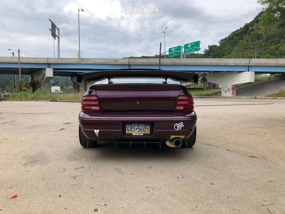1998 Dodge Stratus ES with 17x7.5 Hayashi Racing Type STL and ...