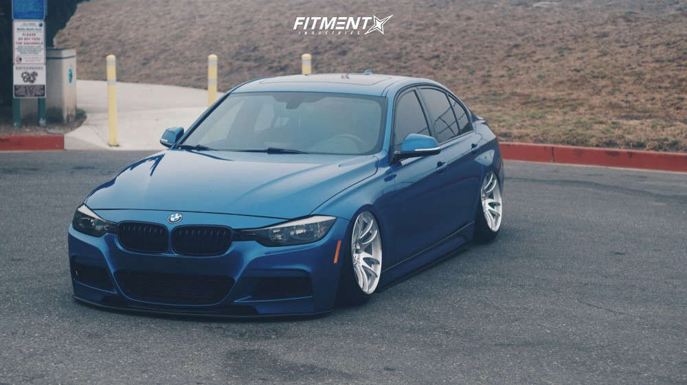 2013 BMW 328i Base with 18x10.5 ESR Sr08 and Achilles 225x40 on Air ...