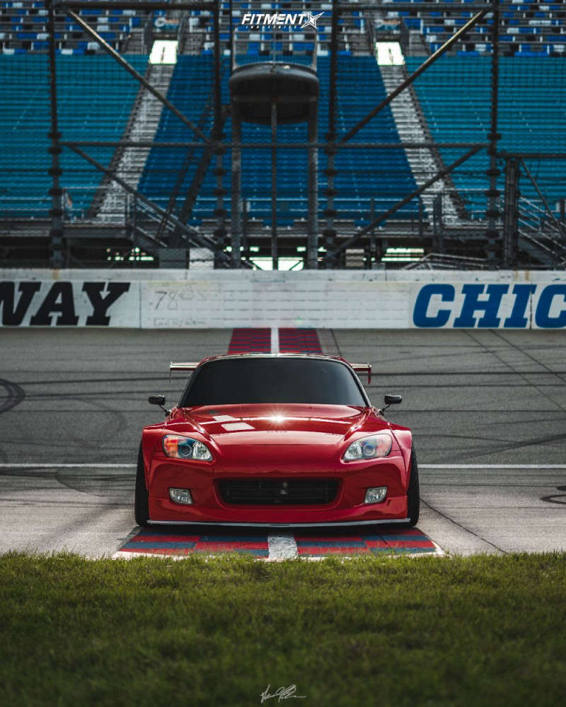 2000 Honda S2000 Base with 18x9.5 Work T7r2p and Federal 255x35 on ...