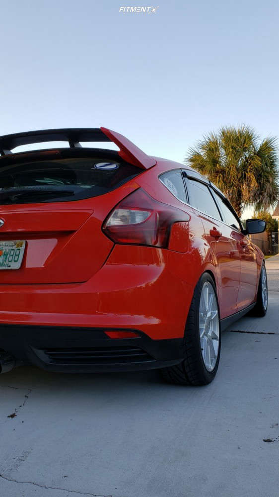 2012 Ford Focus SEL with 18x8.5 TSW Sonoma and Nitto 245x40 on Lowering ...