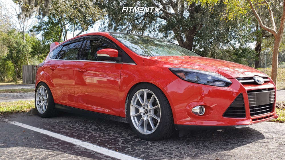 2012 Ford Focus SEL with 18x8.5 TSW Sonoma and Nitto 245x40 on Lowering ...