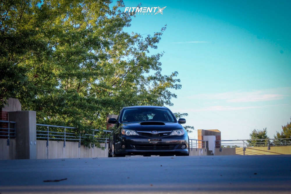 2009 Subaru WRX Base with 18x9.5 Volk Te37 and Federal 265x35 on ...