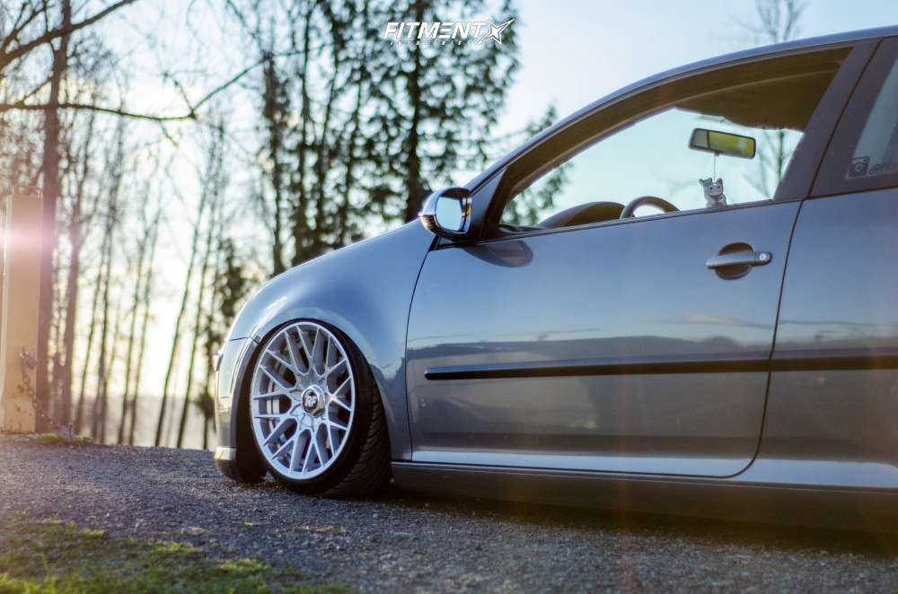 2007 Volkswagen Rabbit 2.5 with 17x9 Rotiform Rse and Ironman 205x40 on ...