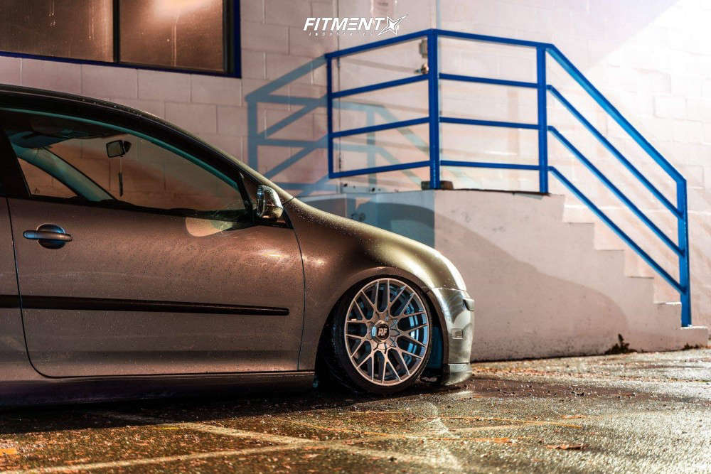 2007 Volkswagen Rabbit 2.5 with 17x9 Rotiform Rse and Ironman 205x40 on ...