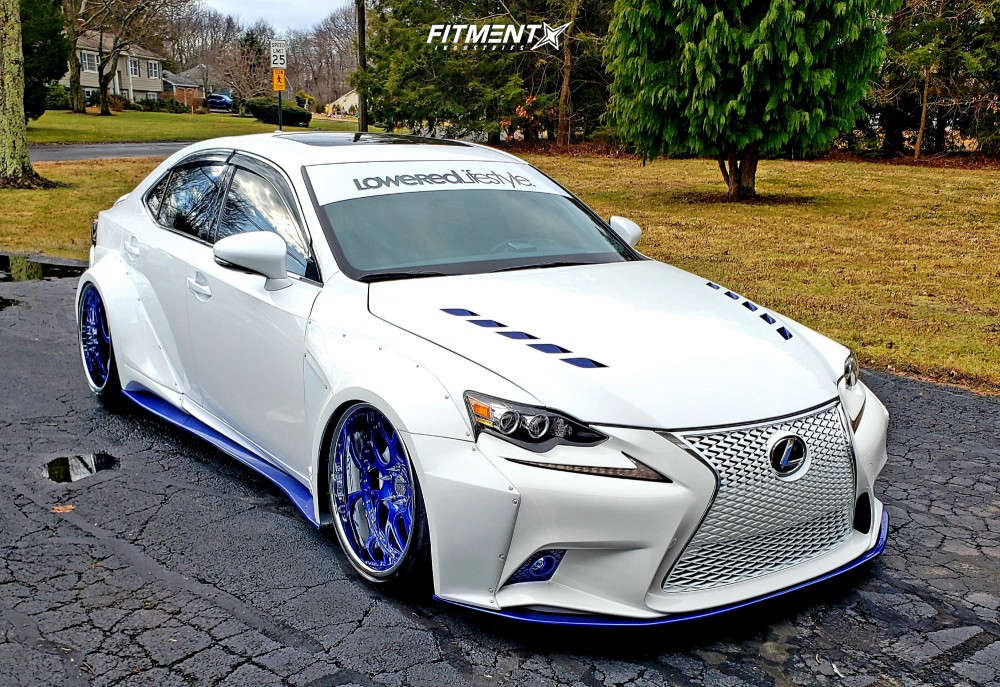 2014 Lexus IS350 F Sport with 20x12 Avant Garde F211 and Michelin ...