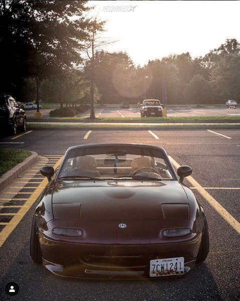 1995 Mazda MX-5 Miata Base with 15x8.5 AVID1 AV19 and Nexen 175x50 on ...