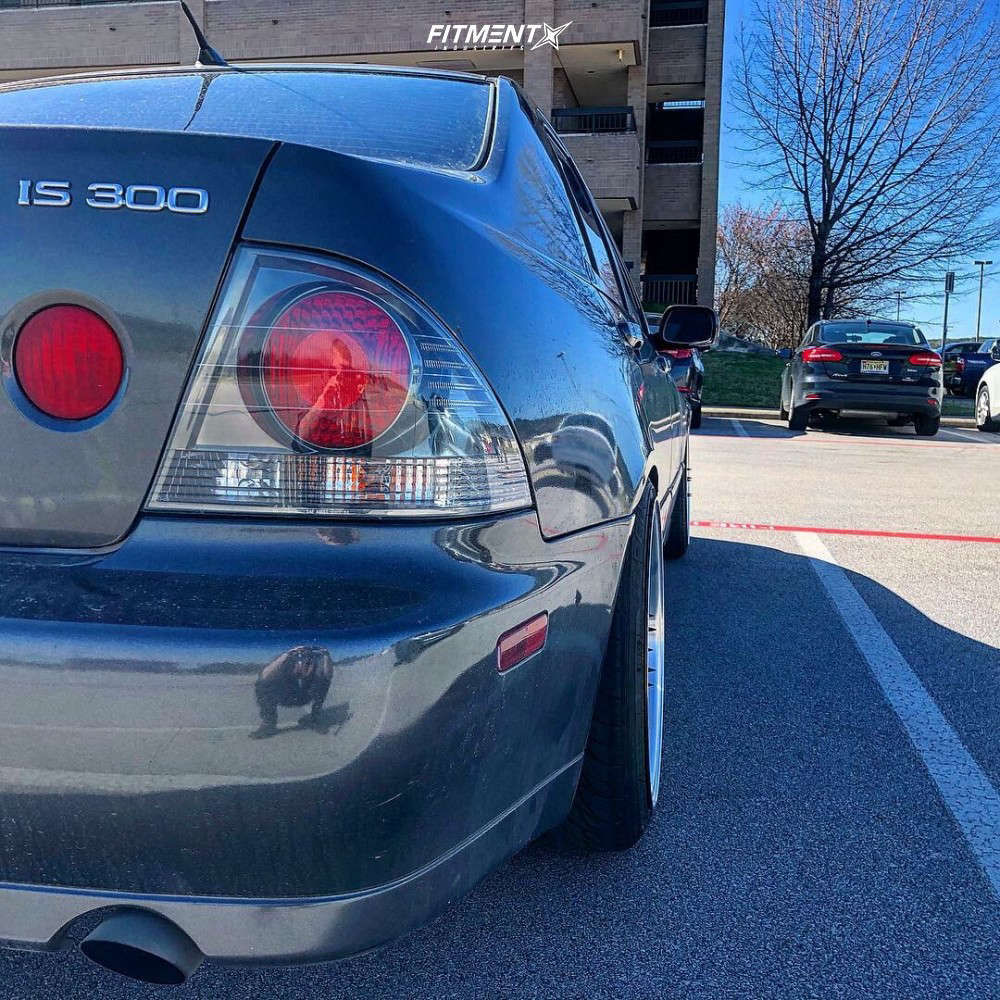 2002 Lexus IS300 E-Shift 4dr Sedan (3.0L 6cyl 5A) with 18x8.5 Aodhan ...