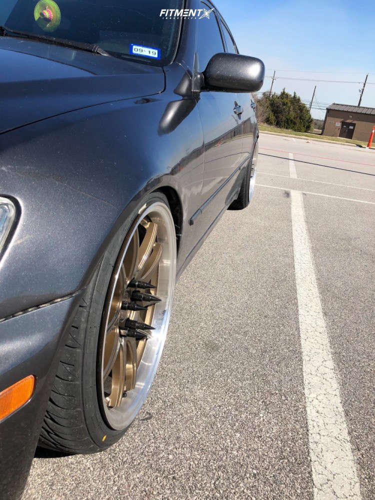 2002 Lexus IS300 E-Shift 4dr Sedan (3.0L 6cyl 5A) with 18x8.5 Aodhan ...