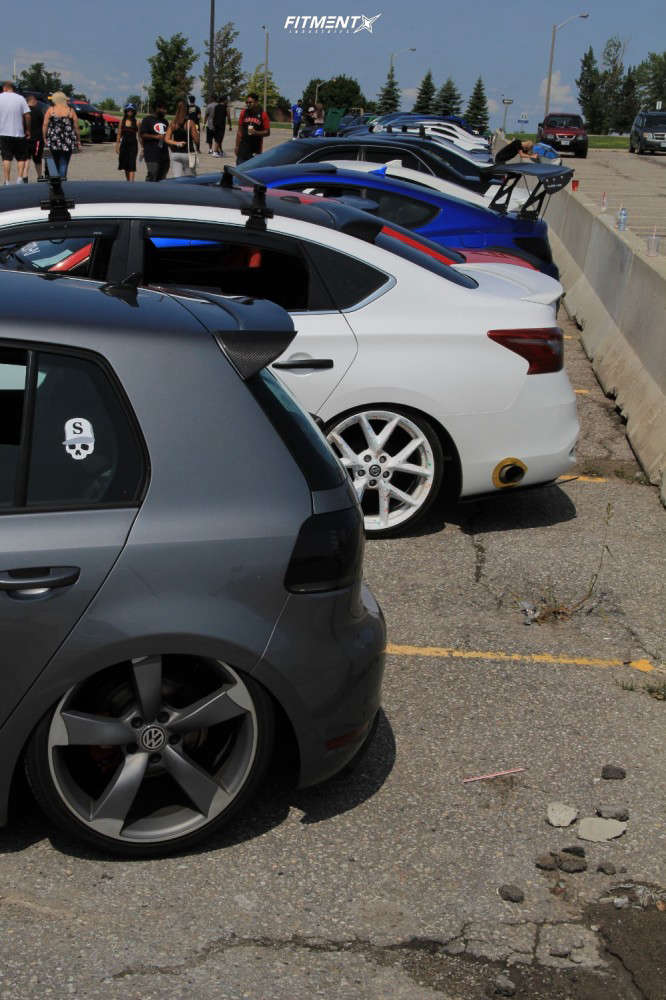 2011 Volkswagen GTI Base with 19x8.5 OEM Wheels Rotors and Firestone ...