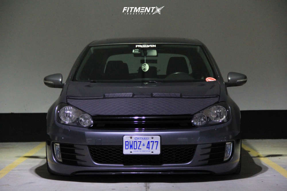 2011 Volkswagen GTI Base with 19x8.5 OEM Wheels Rotors and Firestone ...