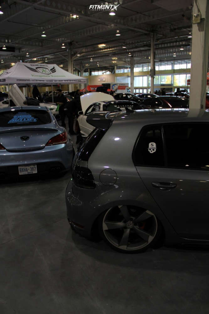 2011 Volkswagen GTI Base with 19x8.5 OEM Wheels Rotors and Firestone ...