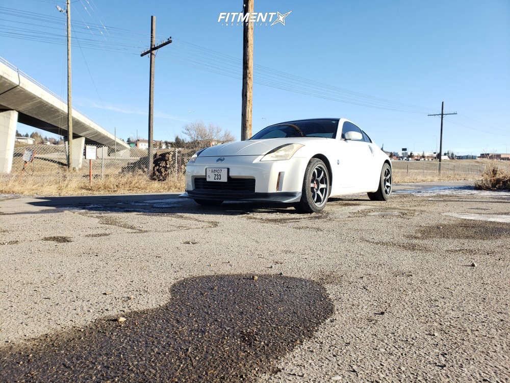 2003 Nissan 350Z Performance with 18x9.5 Rays Engineering 57DR and ...