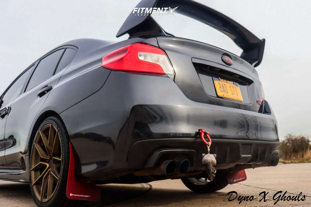 2018 Subaru WRX STI Base with 19x8.5 XXR 559 and Nankang 245x40 on Coilovers | 610832 | Fitment ...