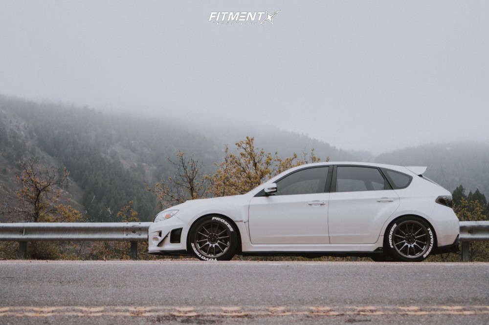 2014 Subaru WRX STI Base with 18x9.5 Cosmis Racing R1 and Toyo Tires ...