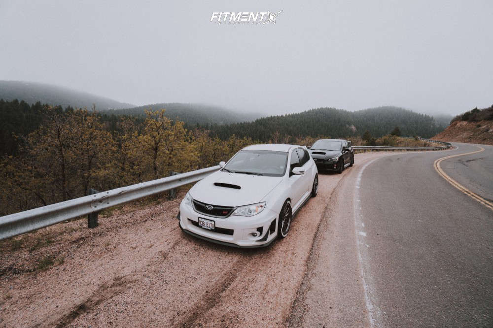 2014 Subaru WRX STI Base with 18x9.5 Cosmis Racing R1 and Toyo Tires ...