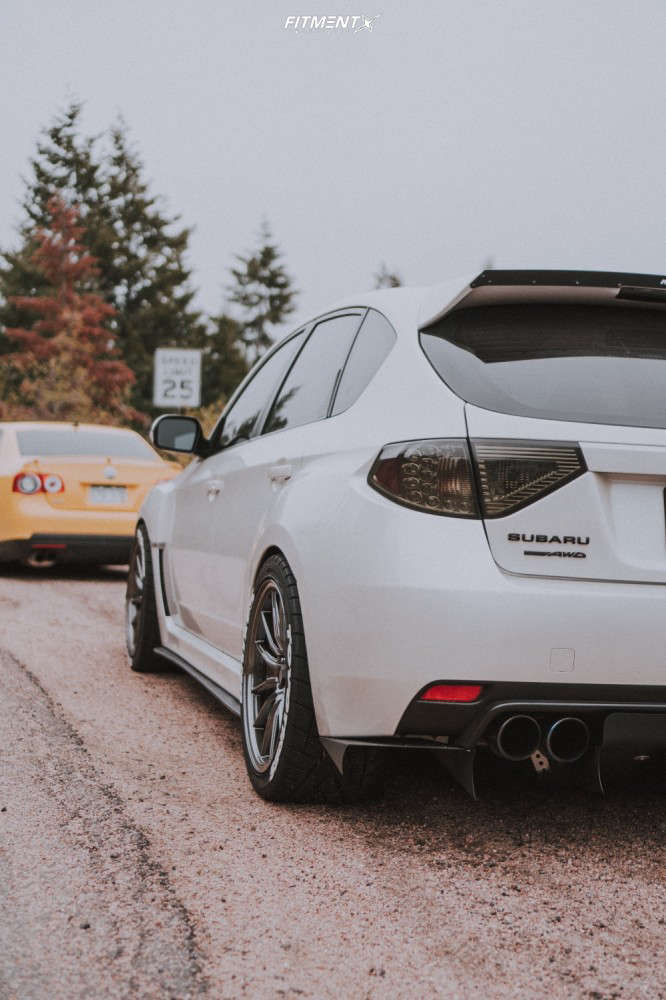 2014 Subaru WRX STI Base with 18x9.5 Cosmis Racing R1 and Toyo Tires ...