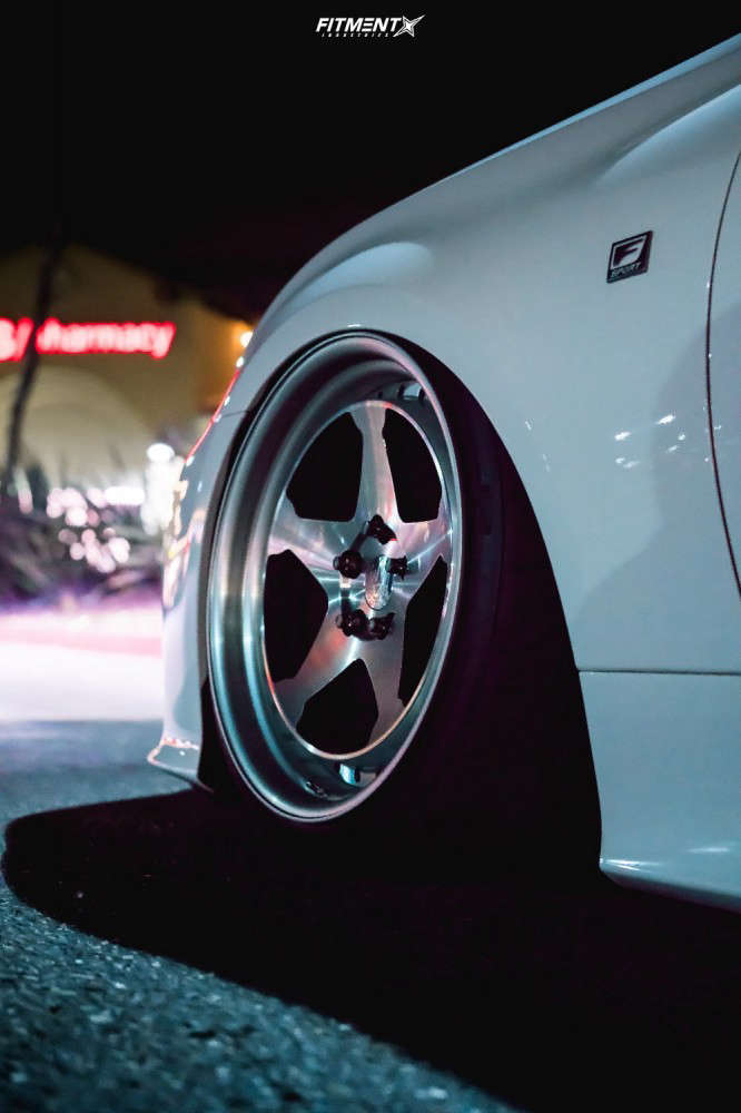 2015 Lexus RC350 F Sport with 19x9.5 325 Power Yabaking Spoke and ...