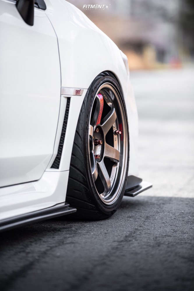 2015 Subaru WRX STI Limited with 18x10 Volk Te37sl and Federal 265x35 on Air Suspension | 612655 ...
