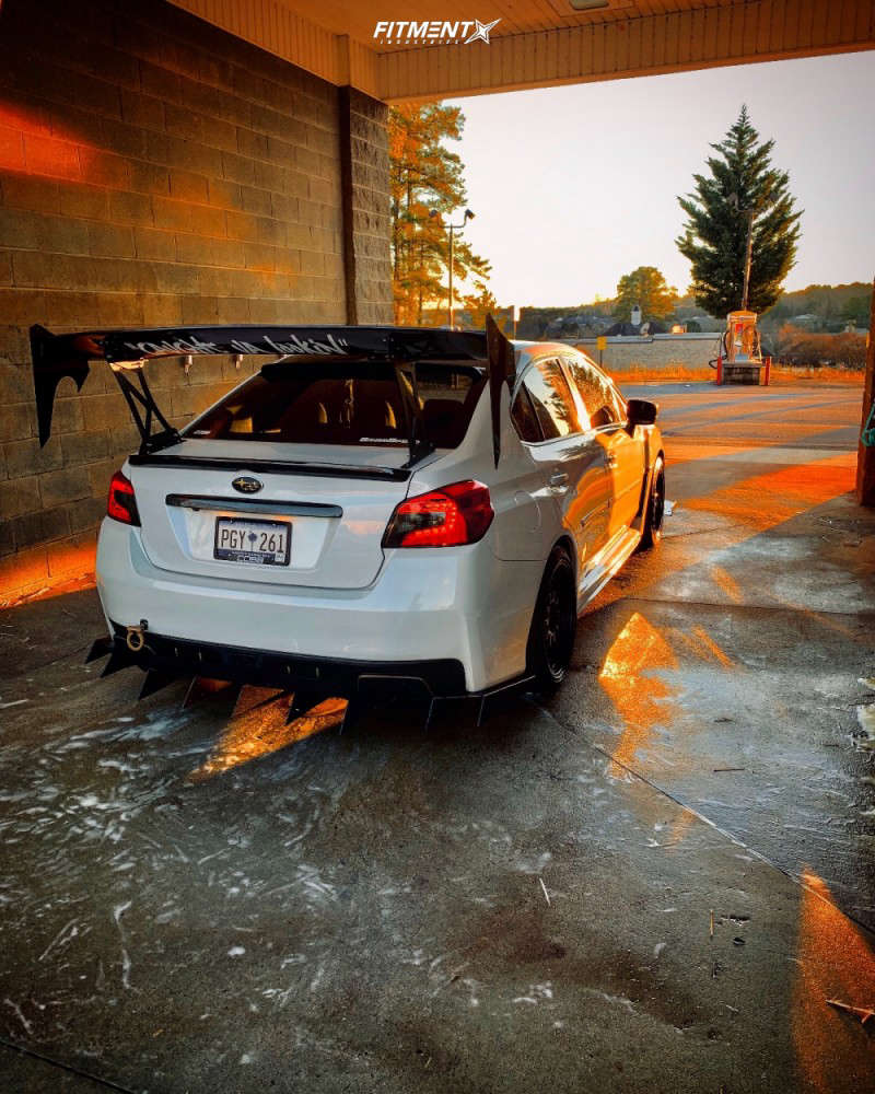 2015 Subaru WRX Limited with 18x8.5 ESR Sr01 and Michelin 225x45 on ...