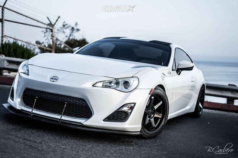 2013 Scion FR-S Base with 16x9.5 Varrstoen Es9 and Hankook 245x40 on ...