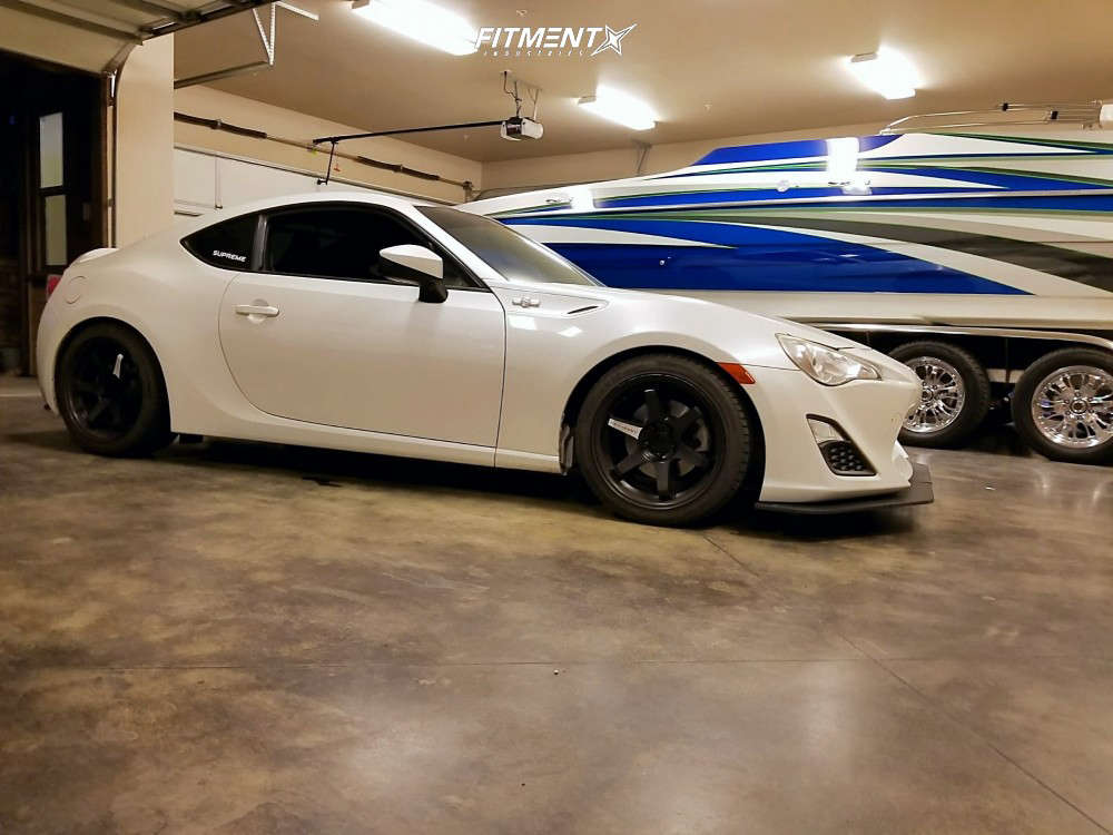2013 Scion FR-S Base with 16x9.5 Varrstoen Es9 and Hankook 245x40 on ...