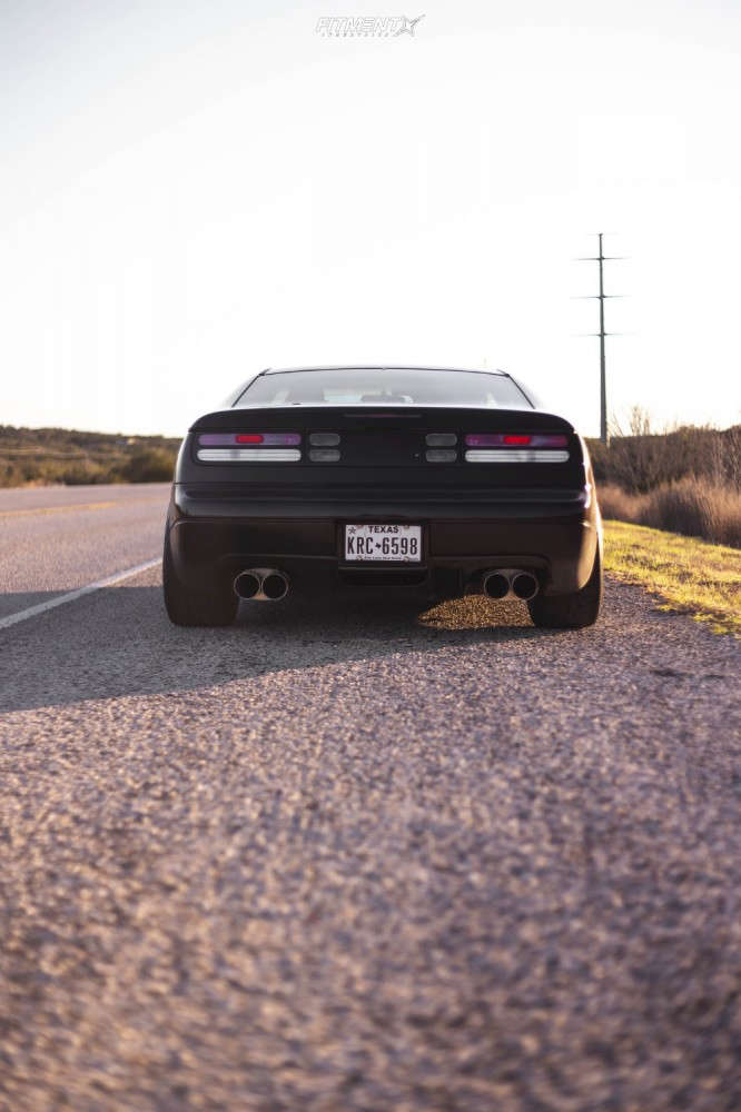 1996 Nissan 300ZX Base with 18x9.5 Rays Engineering Lmgt2 and Sumitomo ...