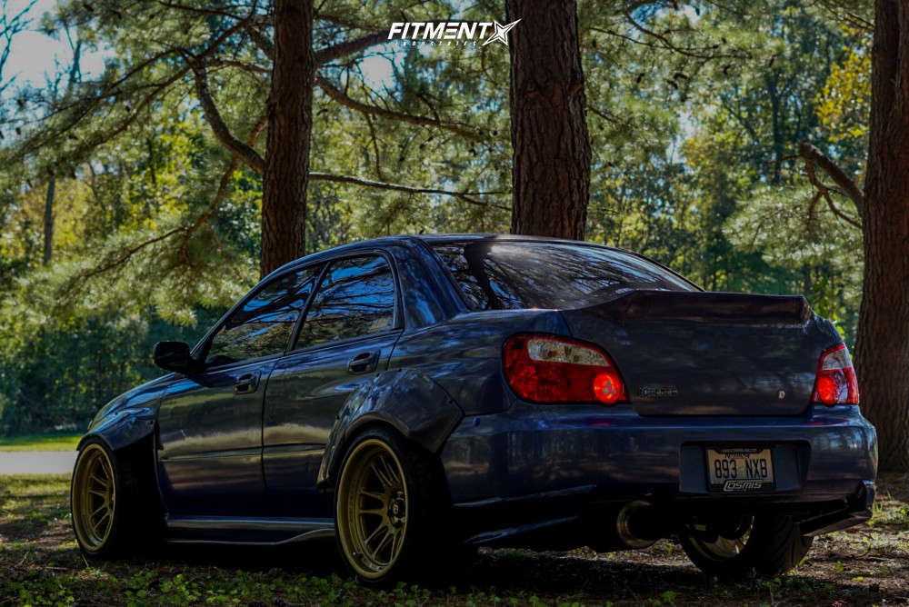 2004 Subaru WRX Base with 18x11 Cosmis Racing XT-206R and Federal ...