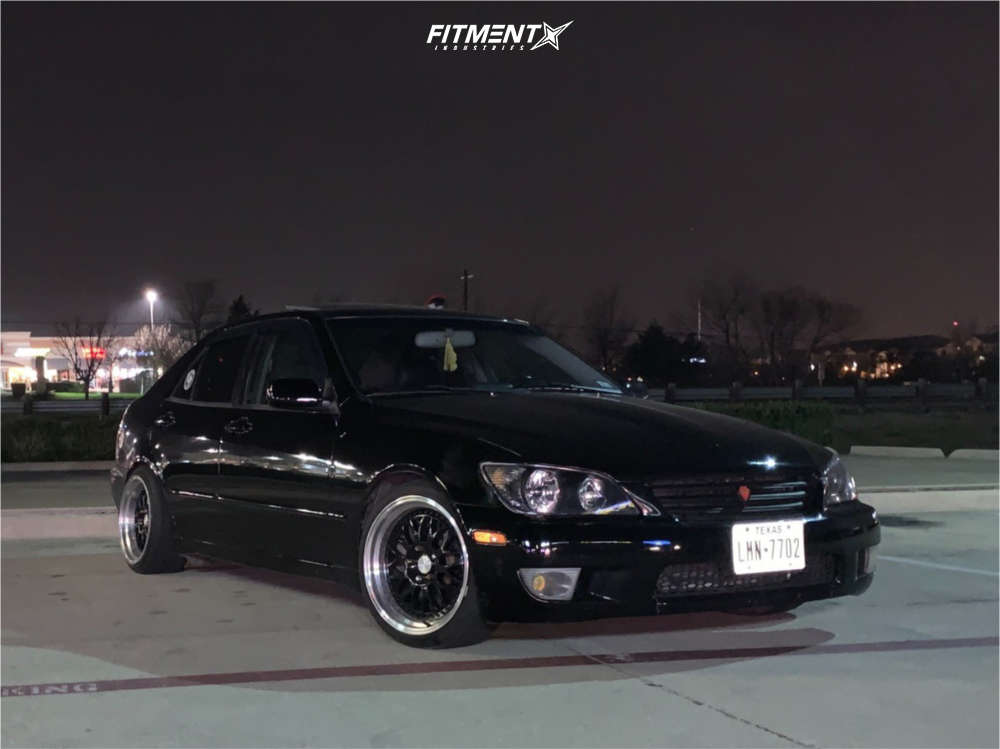 2004 Lexus IS300 Base with 17x8.5 ESR Sr05 and Hankook 215x40 on ...